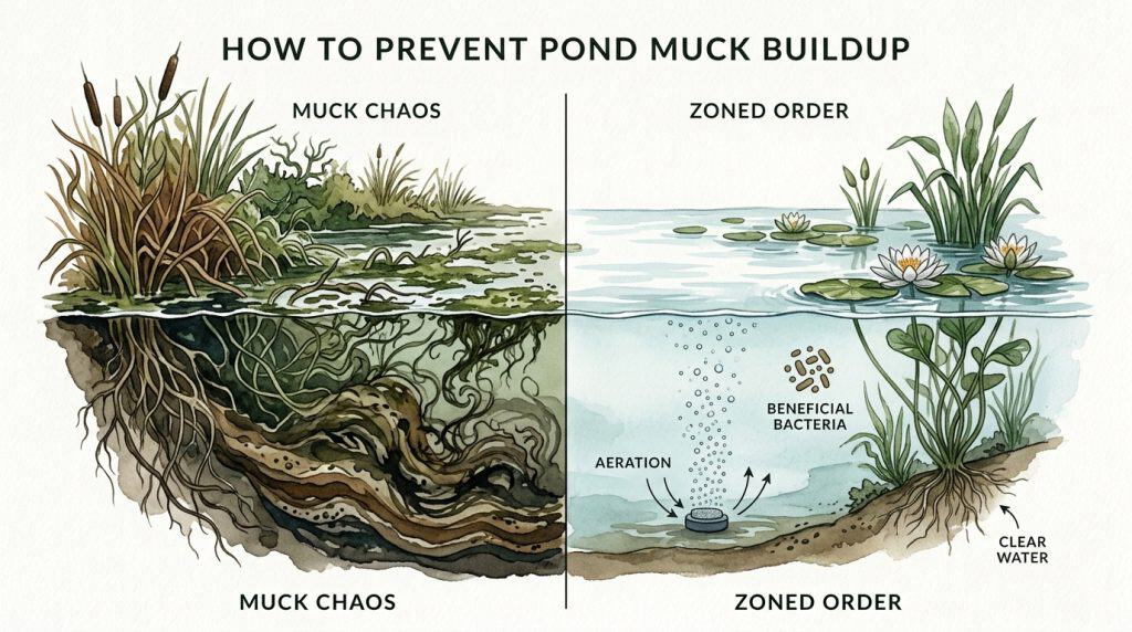 How To Prevent Pond Muck Buildup - Pond Talk