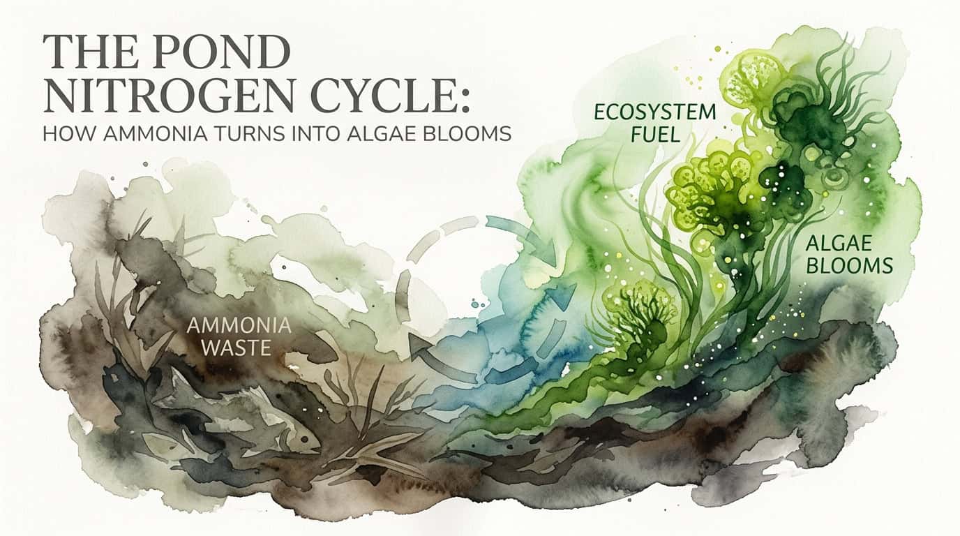 The Pond Nitrogen Cycle: How Ammonia Turns Into Algae Blooms - Pond Talk