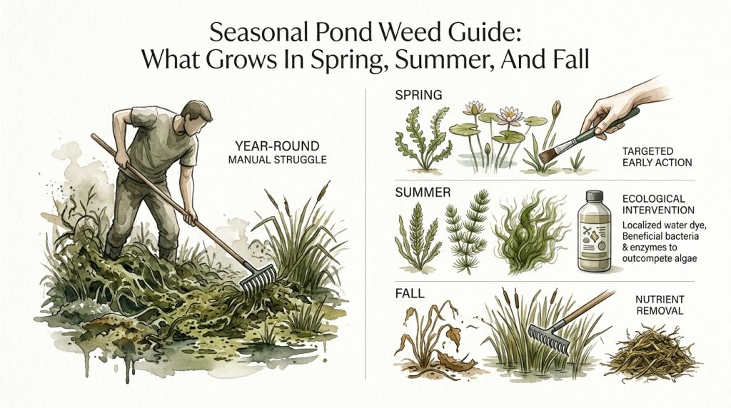 Seasonal Pond Weed Guide: What Grows In Spring, Summer, And Fall - Pond ...